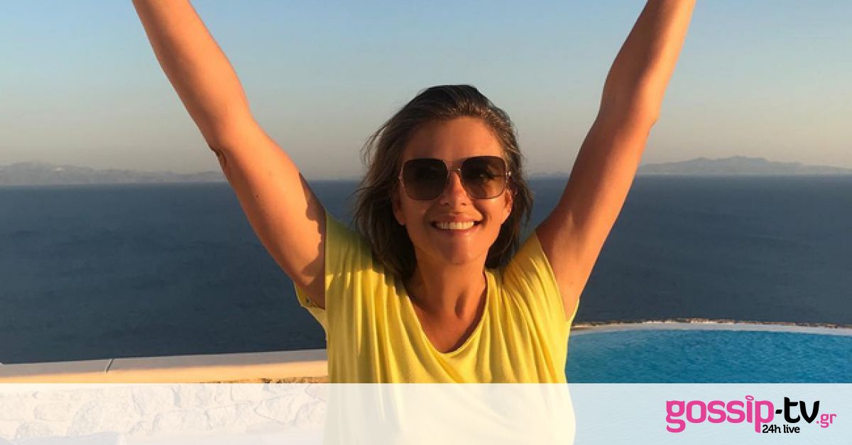 Liz Hurley: Βόλτες στα στενά της Μυκόνου | Gossip-tv.gr