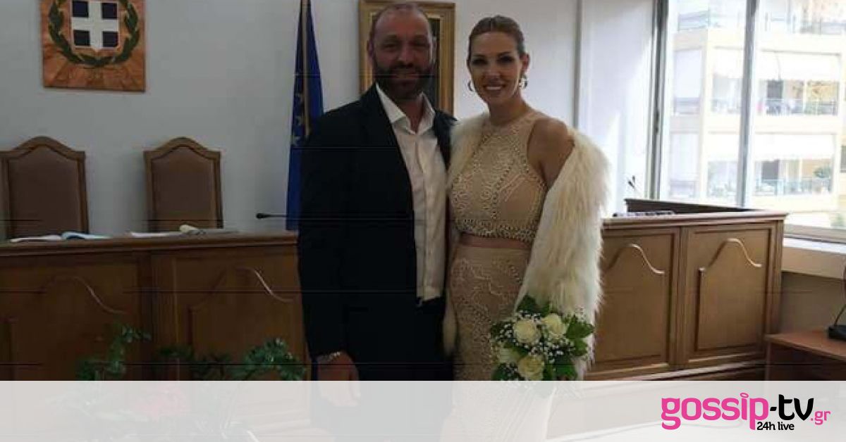 Παντρεύτηκε η Σάσα Μπάστα - Οι πρώτες φωτό από τον πολιτικό γάμο ...
