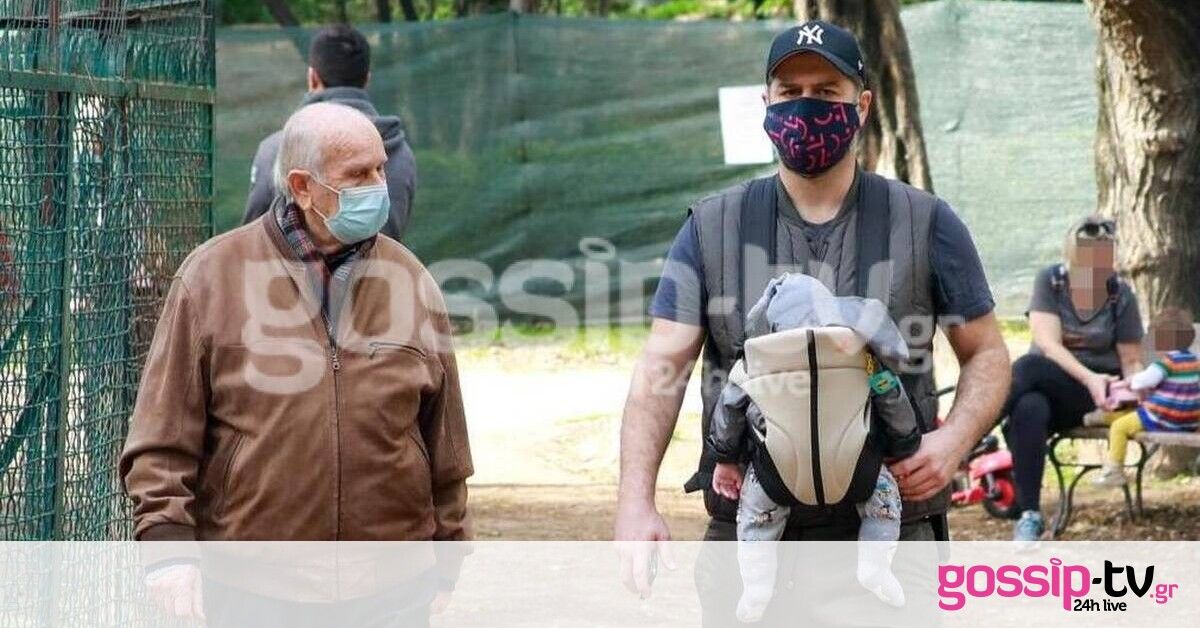 Αλέξανδρος Μπουρδούμης: Σε σπάνια έξοδο με τον πατέρα και το παιδί του ...