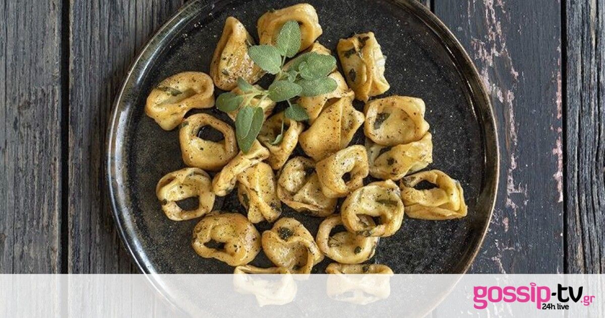 Σπιτικά τορτελίνι με 4 τυριά από τον Άκη Πετρετζίκη! | Gossip-tv.gr
