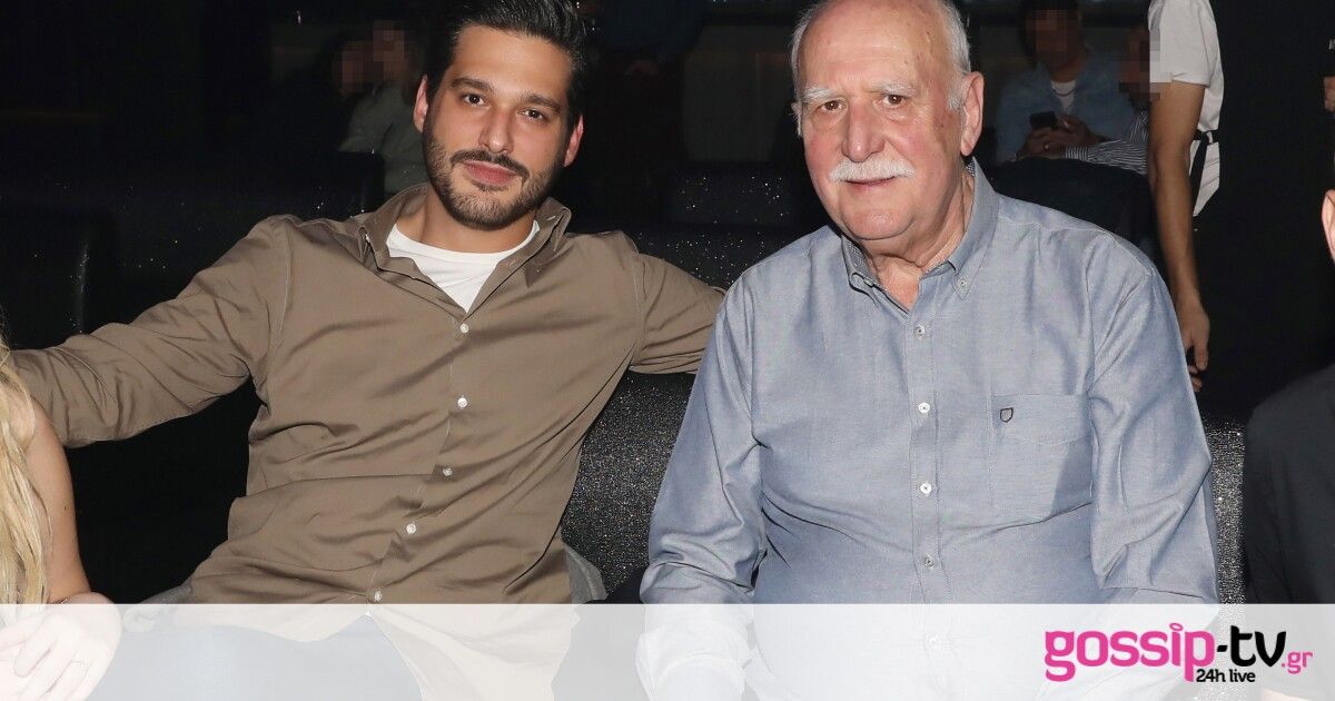 Σπάνια βραδινή έξοδος του Γιώργου Παπαδάκη - Δείτε τον κούκλο γιο του ...
