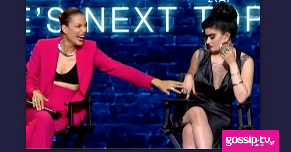 GNTM: Η επική αντίδραση της Χατζηπαντελή όταν την άγγιξε η Καγιά | Gossip-tv.gr