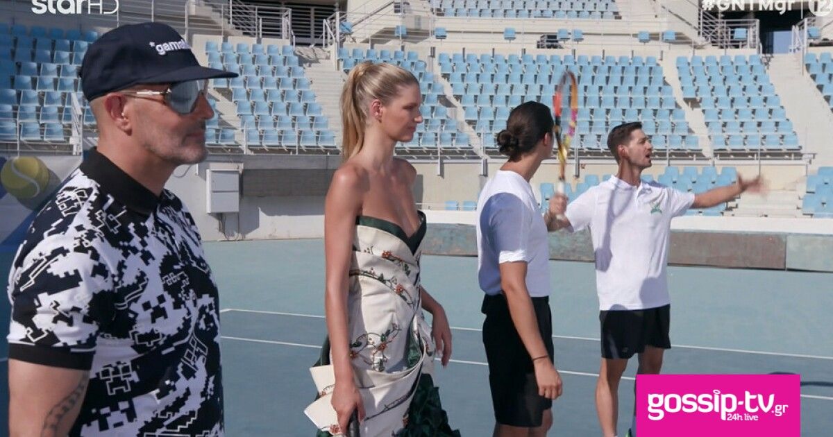 GNTM 5: Το concept που «πάντρεψε» τένις και υψηλή ραπτική- To disadvantage τις «πάγωσε» όλες ...
