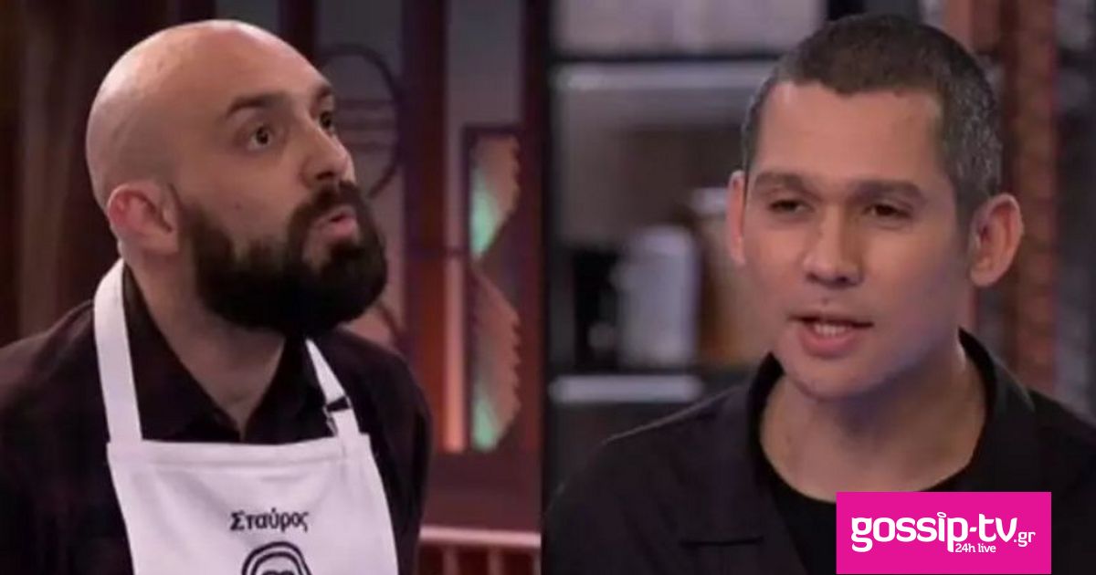 MasterChef: Έξαλλος ο Κοντιζάς με τον Σταύρο- «Τι έχεις έρθει να κάνεις ...