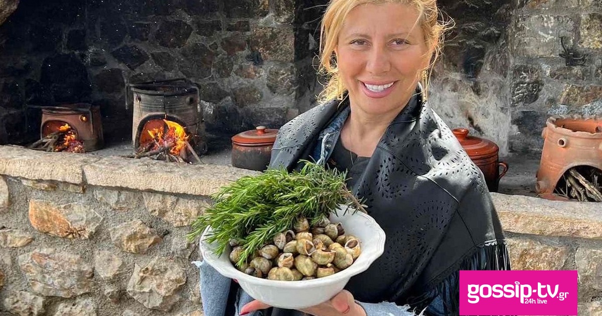 Πάσχα στην Κρήτη για τη Ζήνα Κουτσελίνη: Η απλή εμφάνιση, η παραδοσιακή ...