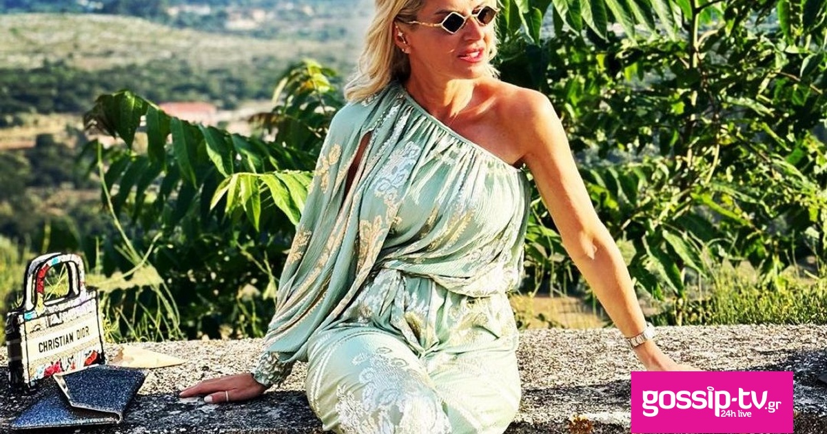 Mαρία Μπεκατώρου: Με boho φούστα σε σοκάκι της Κεφαλονιάς! Δες πώς τη ...