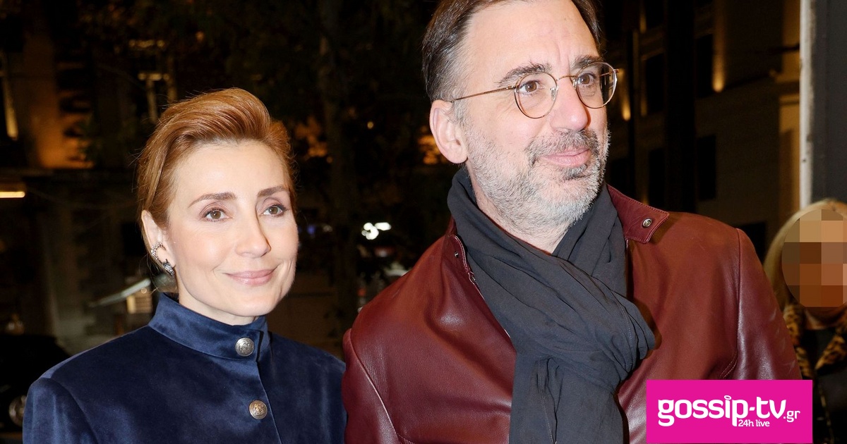 Ρουμελιώτη: Εντυπωσίασε με το κομψό μπλε σύνολό της σε βραδινή έξοδο με ...