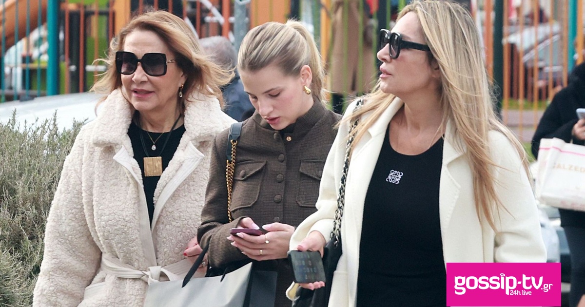 Ελένη Πετρουλάκη: Βόλτα με την κομψή μητέρα της και την καλλονή κόρη ...