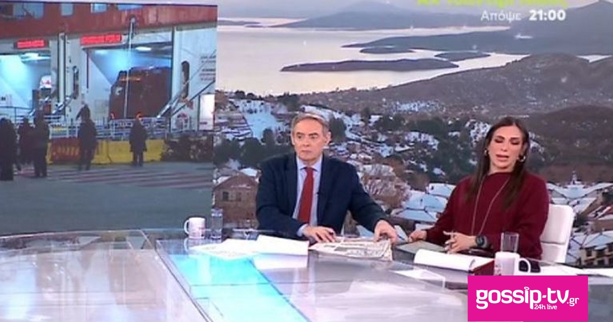 Κοινωνία Ώρα Mega: Την έκλεισε στον αέρα ο Χασαπόπουλος: «Όχι, όχι ...