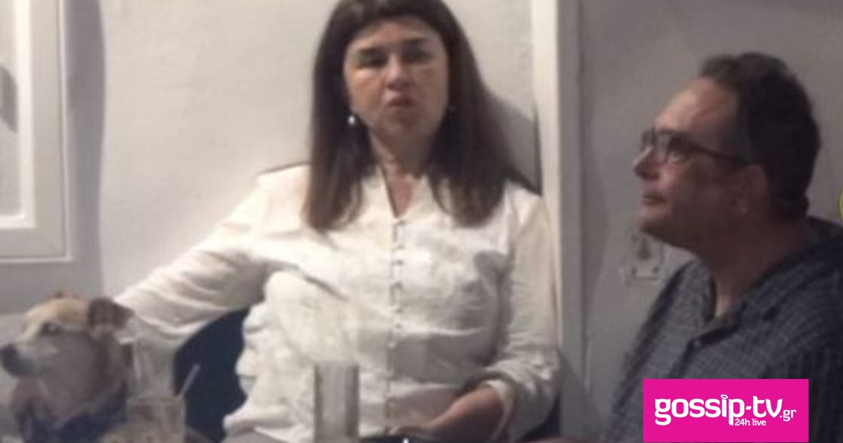Άννα Κουρή: Σπάνια εμφάνιση με τον σύζυγό της στη Μύκονο | Gossip-tv.gr